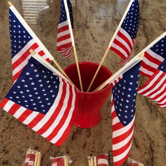 Holiday | American Flags 48 Piece Wood Stick | Poshmark